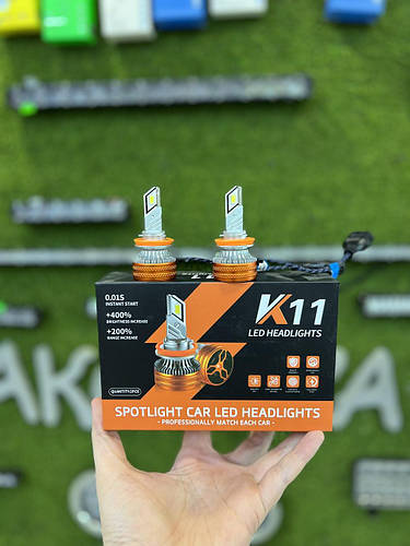 Світлодіодні LED лампи K11 H11\H9H8 80W 13000Lm 6000-6500K CANBUS (ID ...