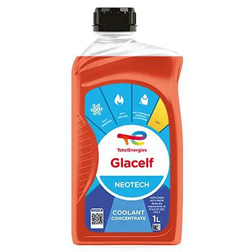 Жидкость охлаждающая TOTAL Glacelf Neotech G13 оранжевая концентрат 1 л ...