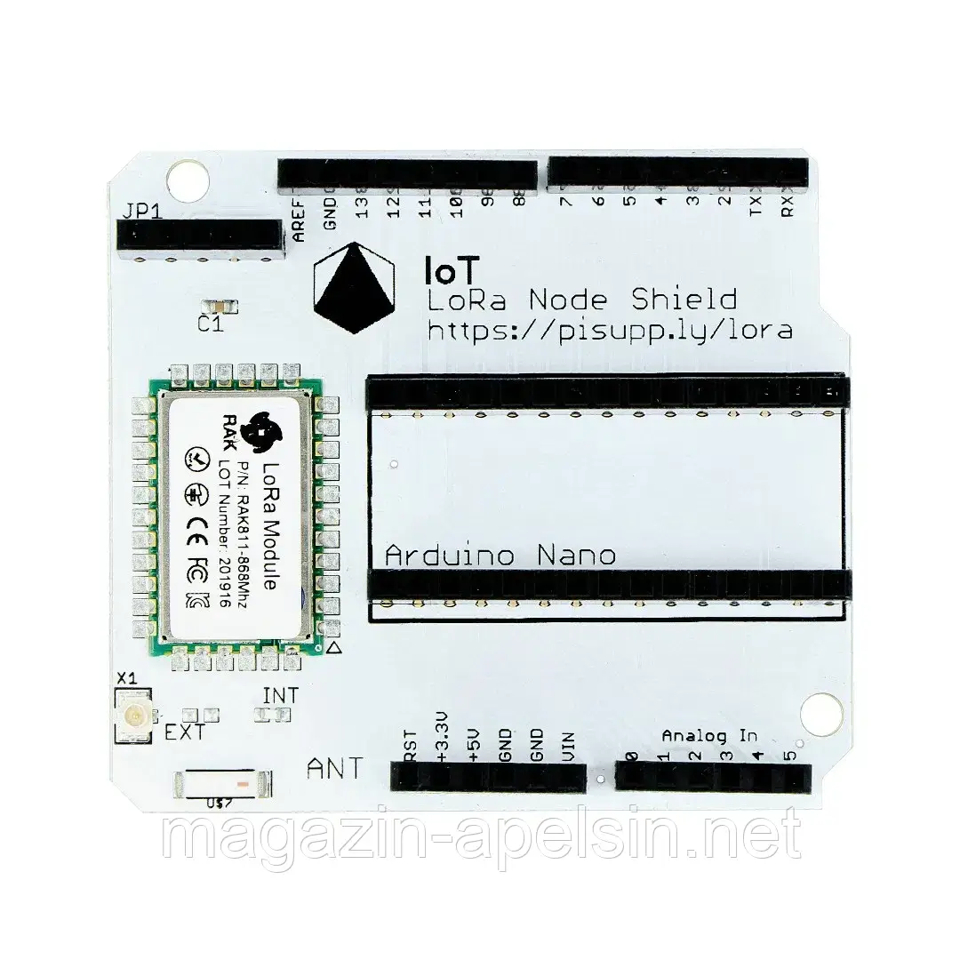 IoT LoRa Node Shield 868MHz / 915MHz - щит для Arduino (ID#2330064293), цена: 2465 ₴, купить на ...