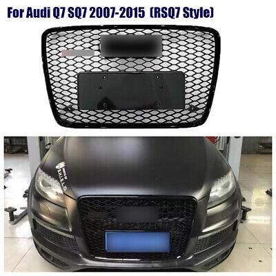 Решітка радіатора AUDI (Ауді) Q7 4L (2005-2015) Чорний глянець рамка ...