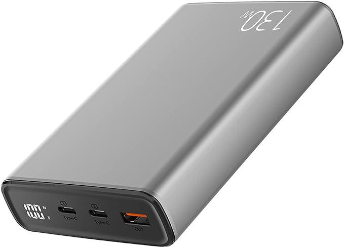 Универсальное зарядное устройство QBrand PD130W Повербанк 20000 мАч ...