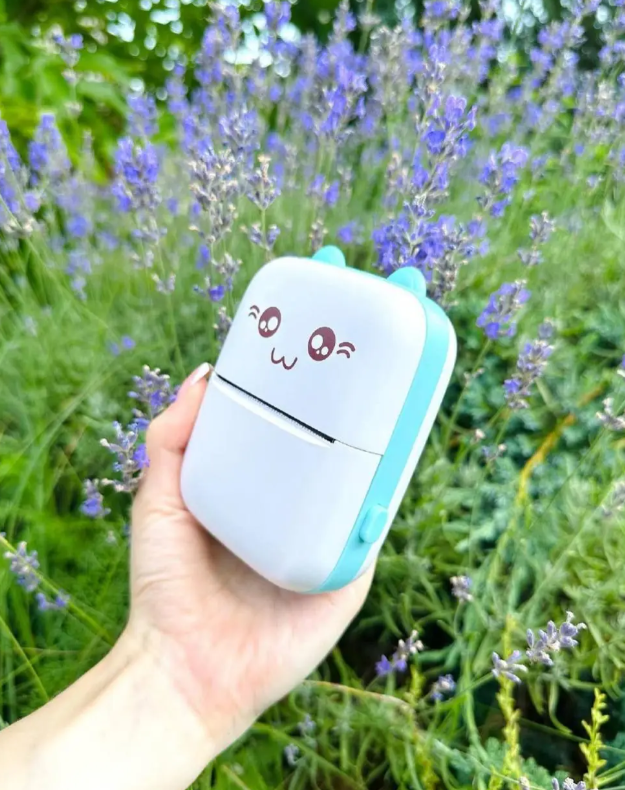 Маленький фотопринтер для друку фото з телефону, кишеньковий принтер ...