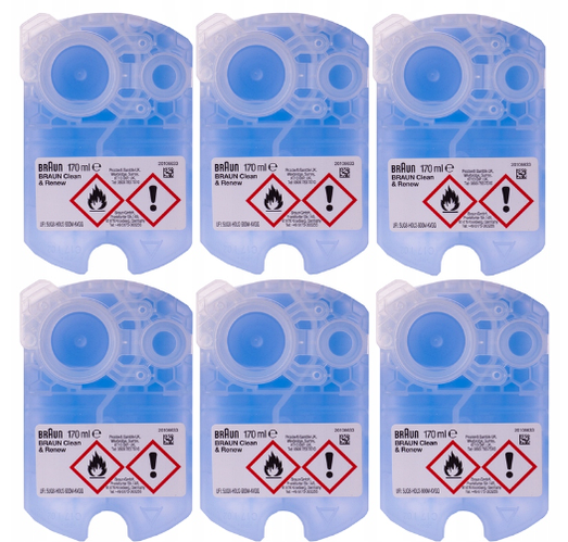 Картридж для очистки бритвы Braun CCR5+1 CCR6 (ID#1668831899), цена ...