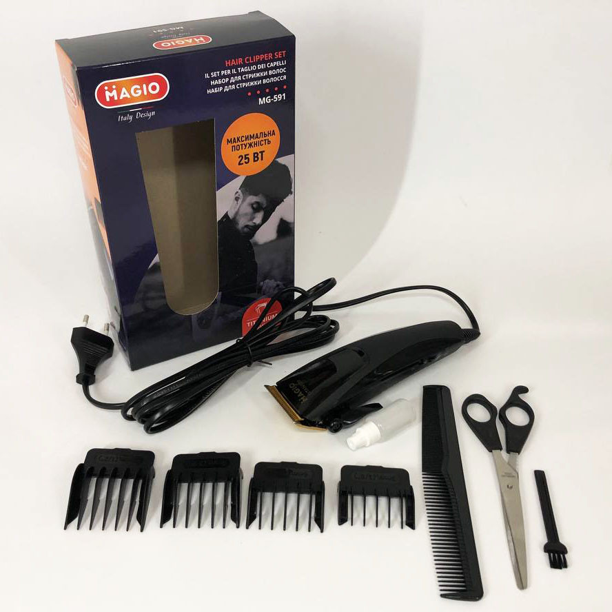Триммер для тела мужской топ MAGIO MG-591, Машинка для точной стрижки бороды QP-488 и волос (ID ...