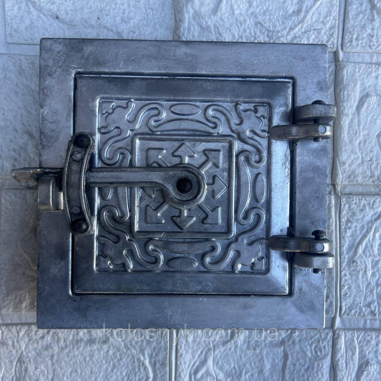 Дверка пічна (прочистна) сажотруска (алюмінієва) для чищення сажи ...