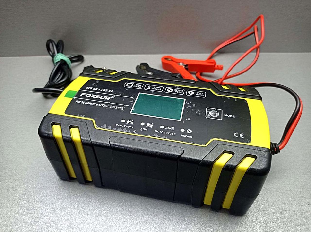 Швидке Заряджання Гелевого Акумулятора (12V 8A/24V 4A), Швидке ...