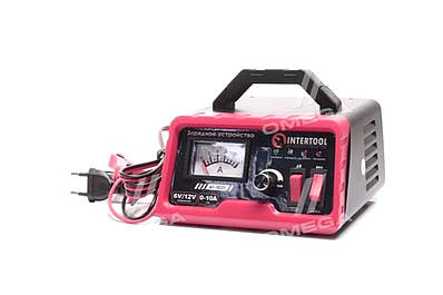 Пристрій для заряджання автомобільного акумулятора (6-12В/0-10 А) INTERTOOL, DLZ, ціна: 2265 ...