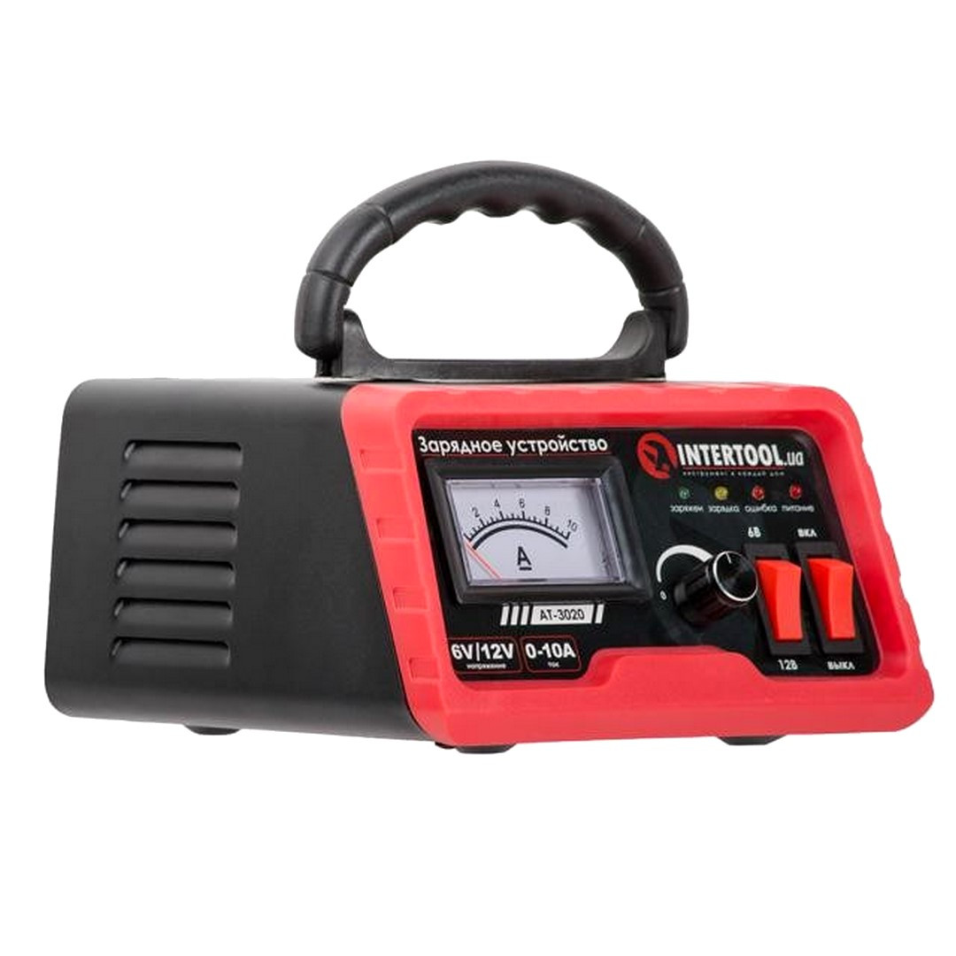 Зарядное устройство для аккумуляторов 12 вольт (6-12В/ 0-10 А) INTERTOOL, NVX (ID#2436791022 ...