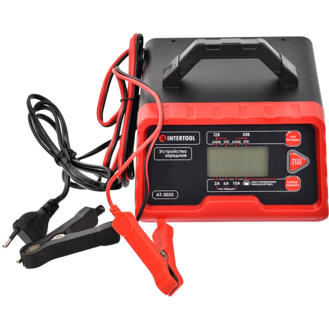 Заряджання акумулятора автоскутера (12 В 10 А/ 24 6 А) INTERTOOL, NVX, ціна: 2759 ₴, купити на ...