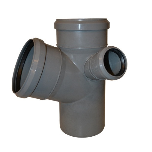 Крестовина двухплоскостная PPR Ø 110х110х50 67° для внутренней ...