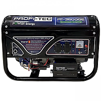 Генератор бензиновий PROFI-TEC PE-1200G (1 - 1.2 кВт, ручний стартер ...