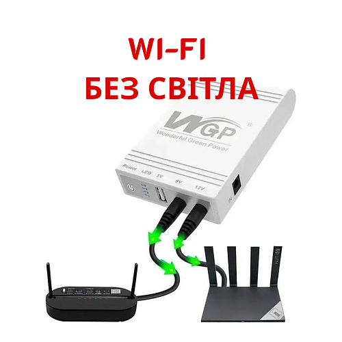 ИБП для роутера, кассового аппарата, камеры WGP Mini UPS WGP, Powerbank ...