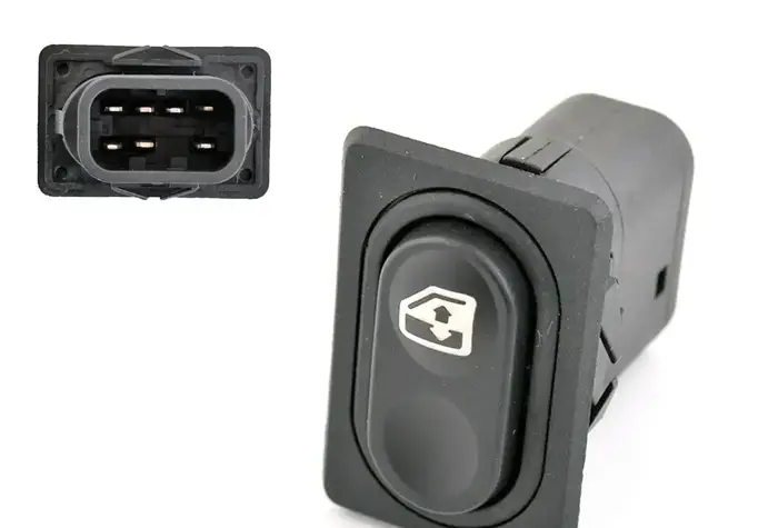 Кнопка стеклоподъемника ВАЗ 2108-15, ГАЗ 31105, ЗАЗ в сб. с шахтой (ID ...