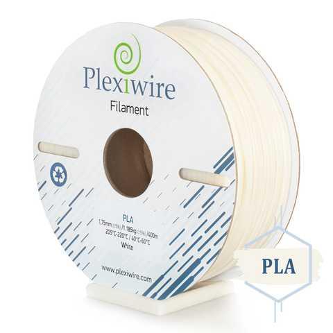 PLA пластик Plexiwire 1.75мм Белый - 400 м (1.2 кг): продажа, цена в Киеве. Расходные материалы ...