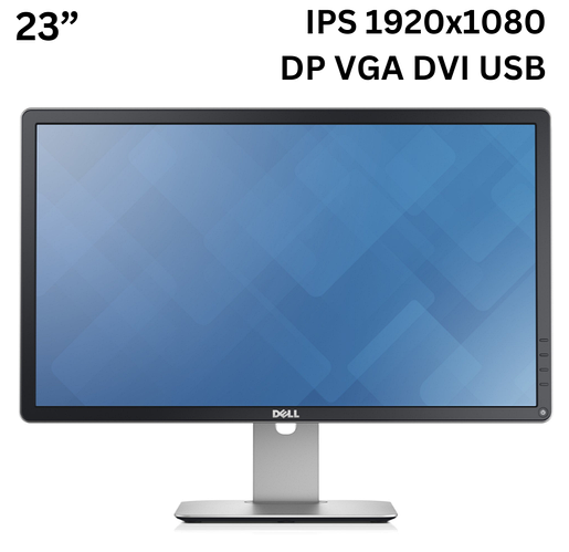 Монитор 23 Dell P2314H/IPS 1920x1080 Full HD/VGA DP DVI USB Б/У (ID ...