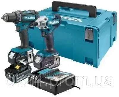 MAKITA ZESTAW COMBO DDF482 + DTD156 + WALIZKA 18V LI-ION 2X5.0AH DLX2339JX1 (ID#2333663106 ...