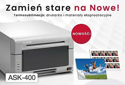 FUJIFILM Принтер TERMOSUBLIMACYJNA ASK_400 Новинка (Dostępny na ...