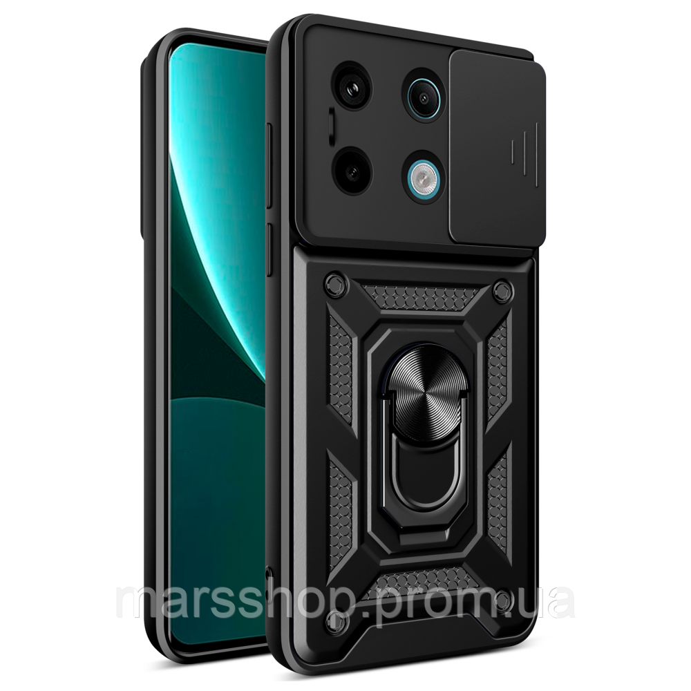 Чохол Armor Guard Shield Xiaomi Redmi Note 13 Pro 5G Poco X6 5G Black ...