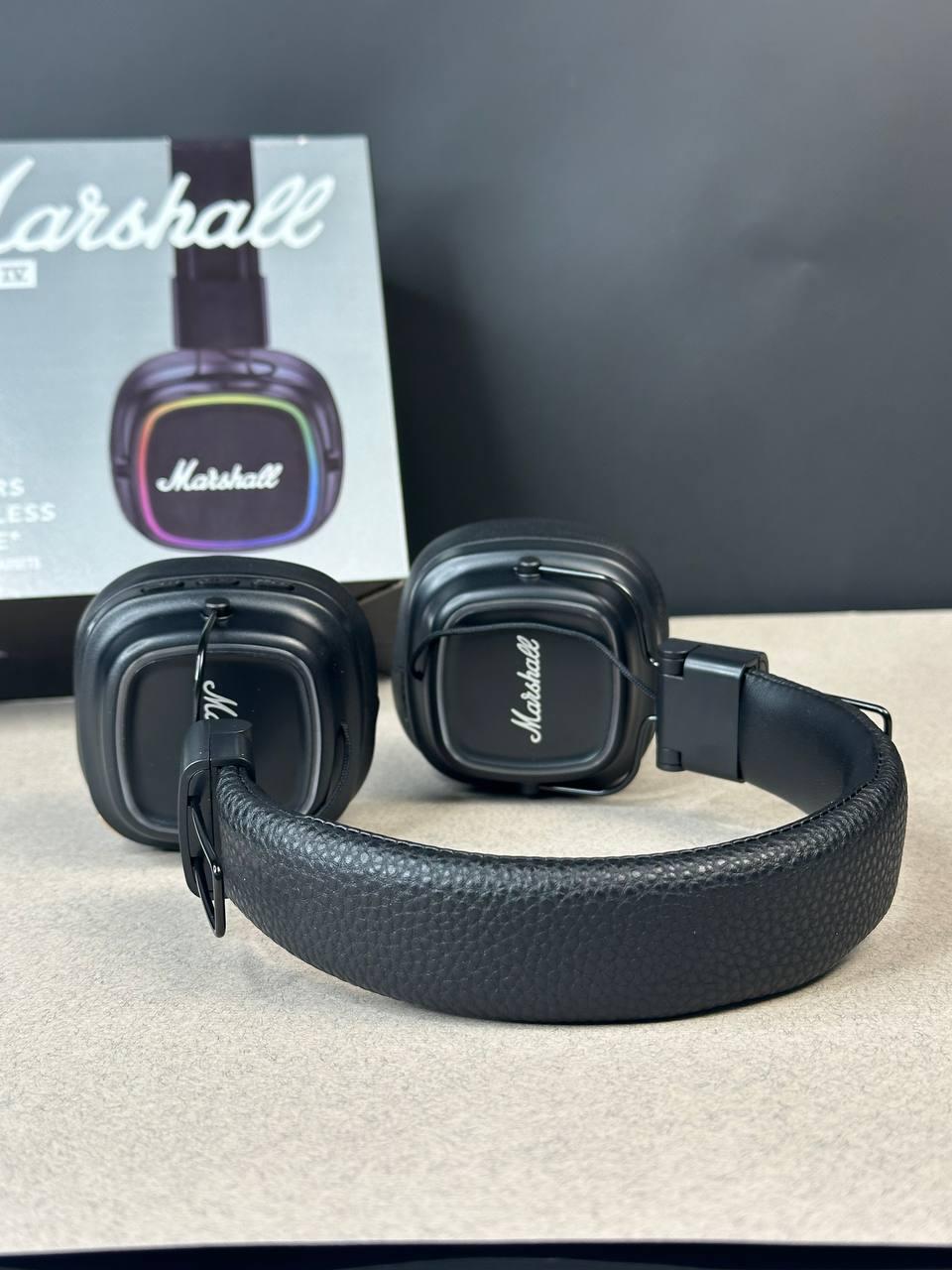 Наушники Marshall Major IV Bluetooth Black Маршал Майор 4 черные ...