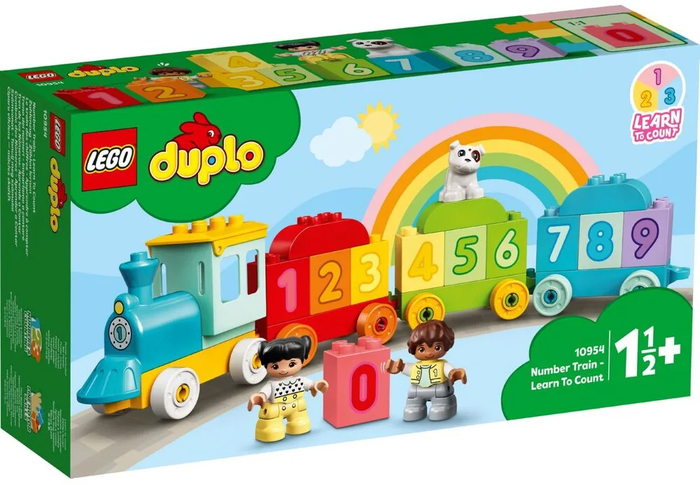 LEGO Конструктор DUPLO Поїзд з цифрами - вчимося рахувати 10954 (ID ...