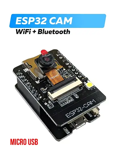 ESP32-CAM MB wi-Fi bluetooth камера 2MP OV2640 Arduino плата розробки bluetooth + завантажувач ...