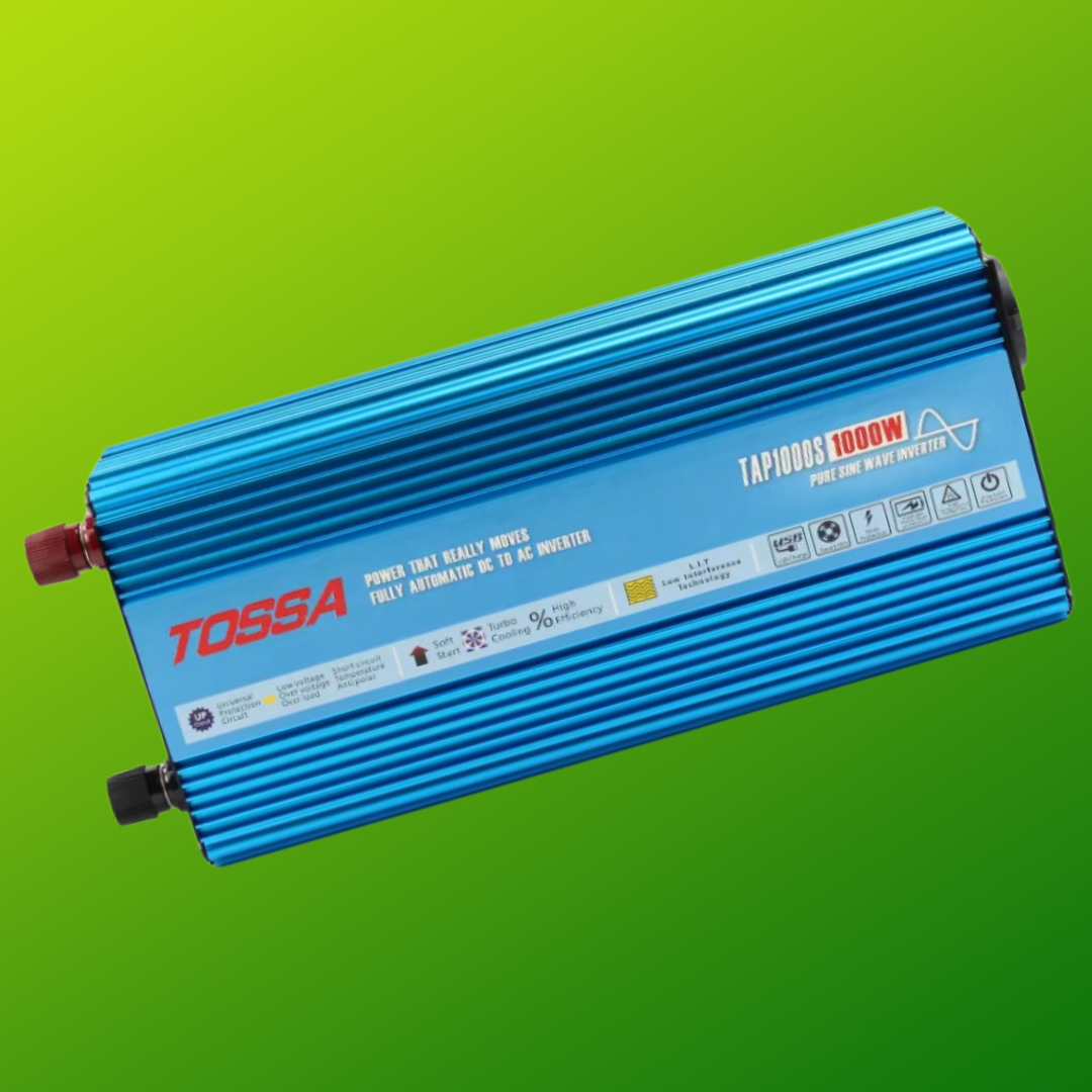 Інвертор / Перетворювач напруги Tossa (12-220V) Чистий синус 1000W PA0001-S (ID#2336188859 ...