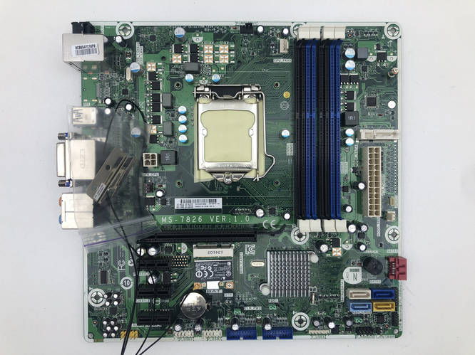 Материнская плата s1150 Intel Z87 GM 4*DDR3 MSI MS-7826 Wifi mATX б/у ...