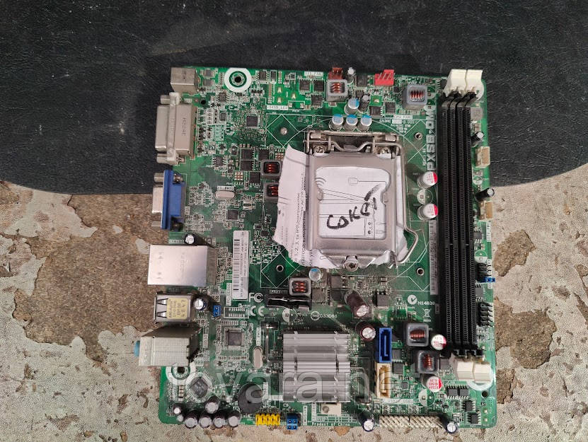 Мат. плата HP IPXSB-DM LGA1155 H61 SATA Mini-ITX 2DDR3 № С243008117: продажа, цена в Киеве ...