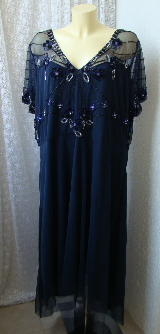 Вечірня сукня з бісером батал Frock&Frill р.60 7764: продаж, ціна у ...