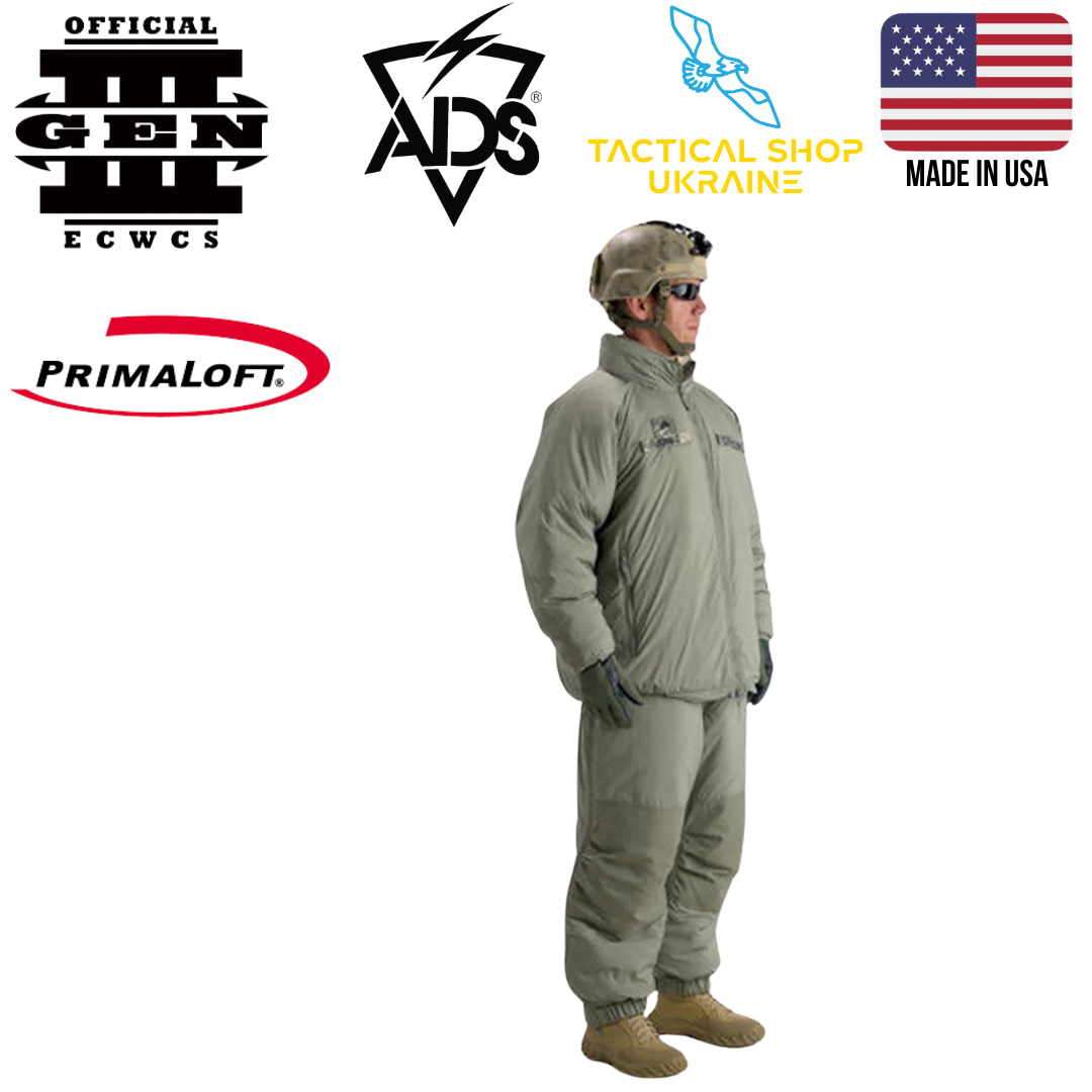 Зимовий військовий комплект ECWCS Gen III Level 7 Куртка + Штани Розмір ...