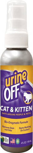 Спрей Urine Off для удаления органических пятен и запахов котят и кошек ...