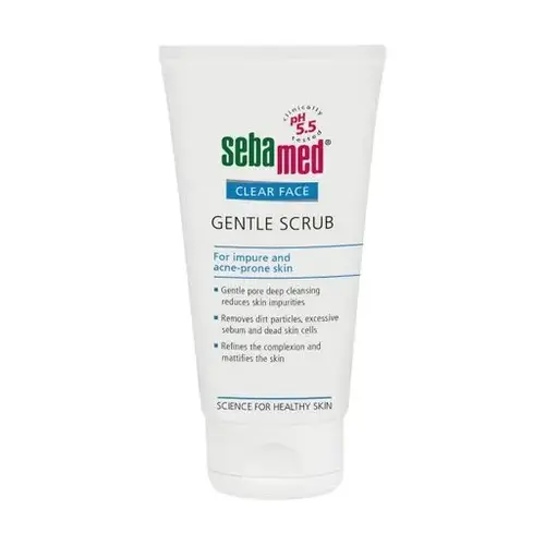М'який скраб для обличчя Sebamed Clear Face Gentle Scrub, 150 мл, цена ...