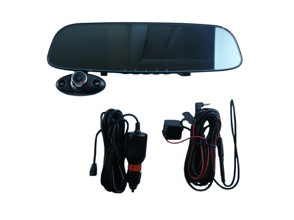 Видеорегистратор зеркало с камерой заднего вида HD Touch Driving G15 ...