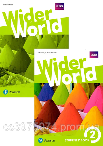 Wider World 2 частина Workbook + Students Book підручник+зошит комплект ...