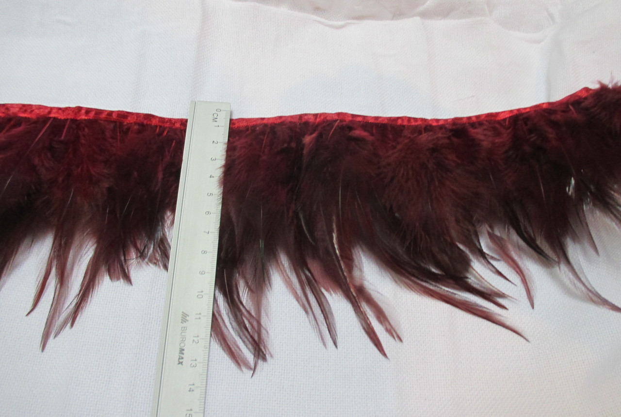 Перьевая Тесьма , Тесьма Из Перьев Бордо. Боа Карнавальное Перьевое ...