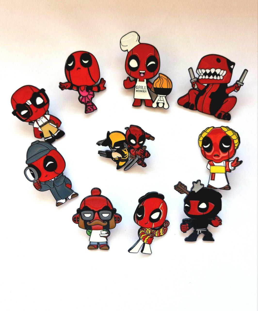 Deadpoll & Wolverine Pin`s Значки Marvel (ID#2317941952), цена: 140 ...