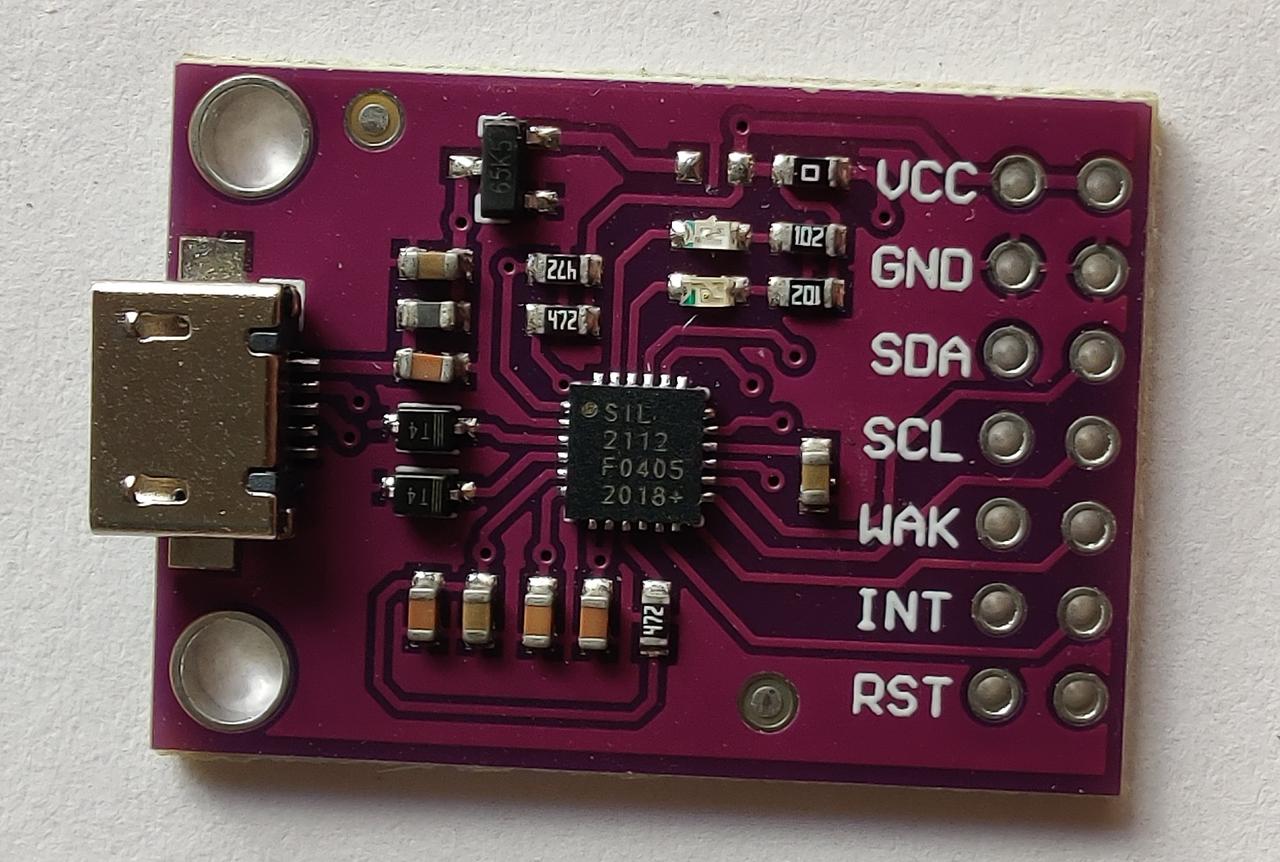 Адаптер Usb Smbus I2c Cp2112 Id 2280457106 ціна 213 ₴ купити на Prom Ua