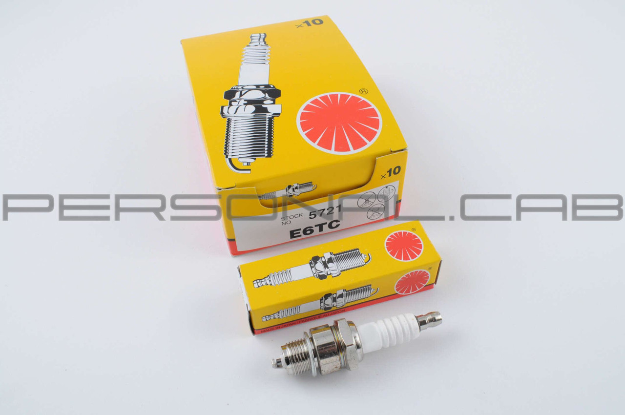 Свічка запалювання E6TC M14X1.25 12.7мм 2Т скутери 50-125сс (NG) (ID#2341442843), ціна: 91 ...