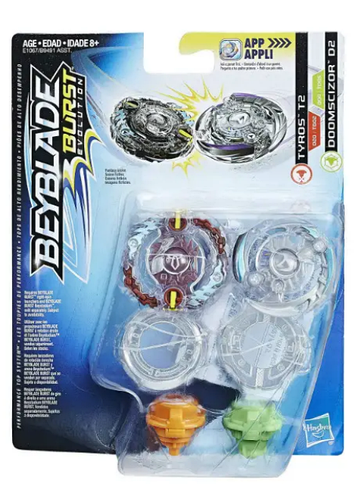 Beyblade Burst Evolution Tyros T2 Doomscizor D2 Бейблейд Тайрос Т2 и ...