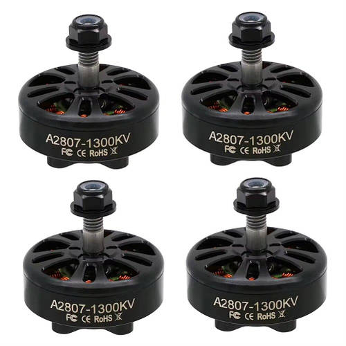 Комплект двигателей 1300kv UAngel X2807 4S-6S 1400 Вт. (ID#-8111011829524373341), цена: 1999 ...