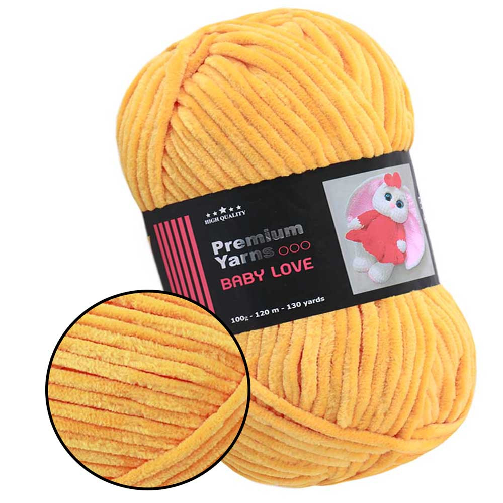 Premium Yarn Baby Love, Светло-оранжевый №368 - купити інтернет-магазин ...