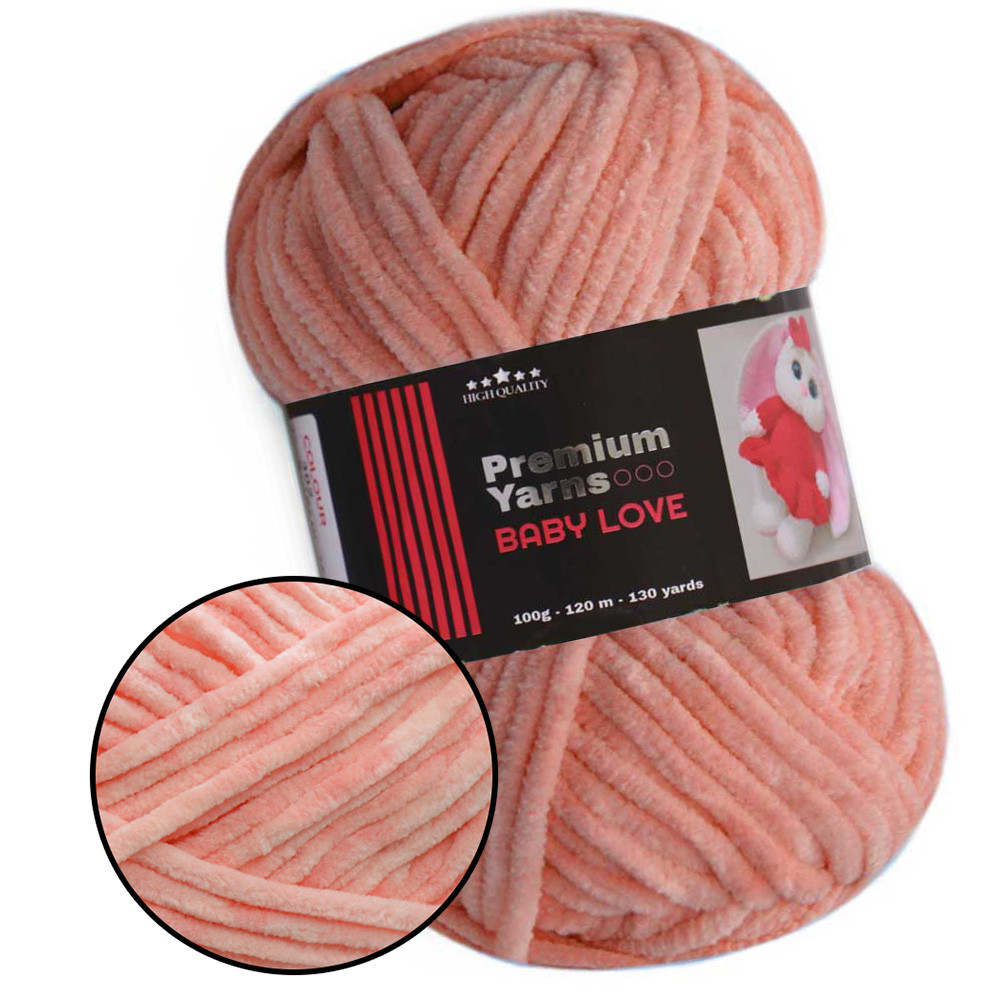 Premium Yarn Baby Love, Персик No323 - купити інтернет-магазин товарів ...