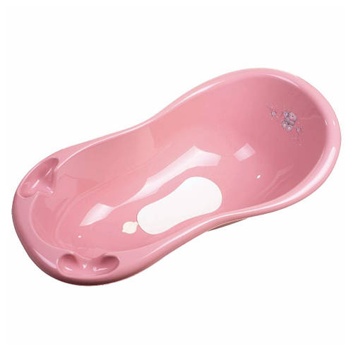 Ванна 100 см с пробкой и антискользящим ковриком Maltex Bear Bathtub ...