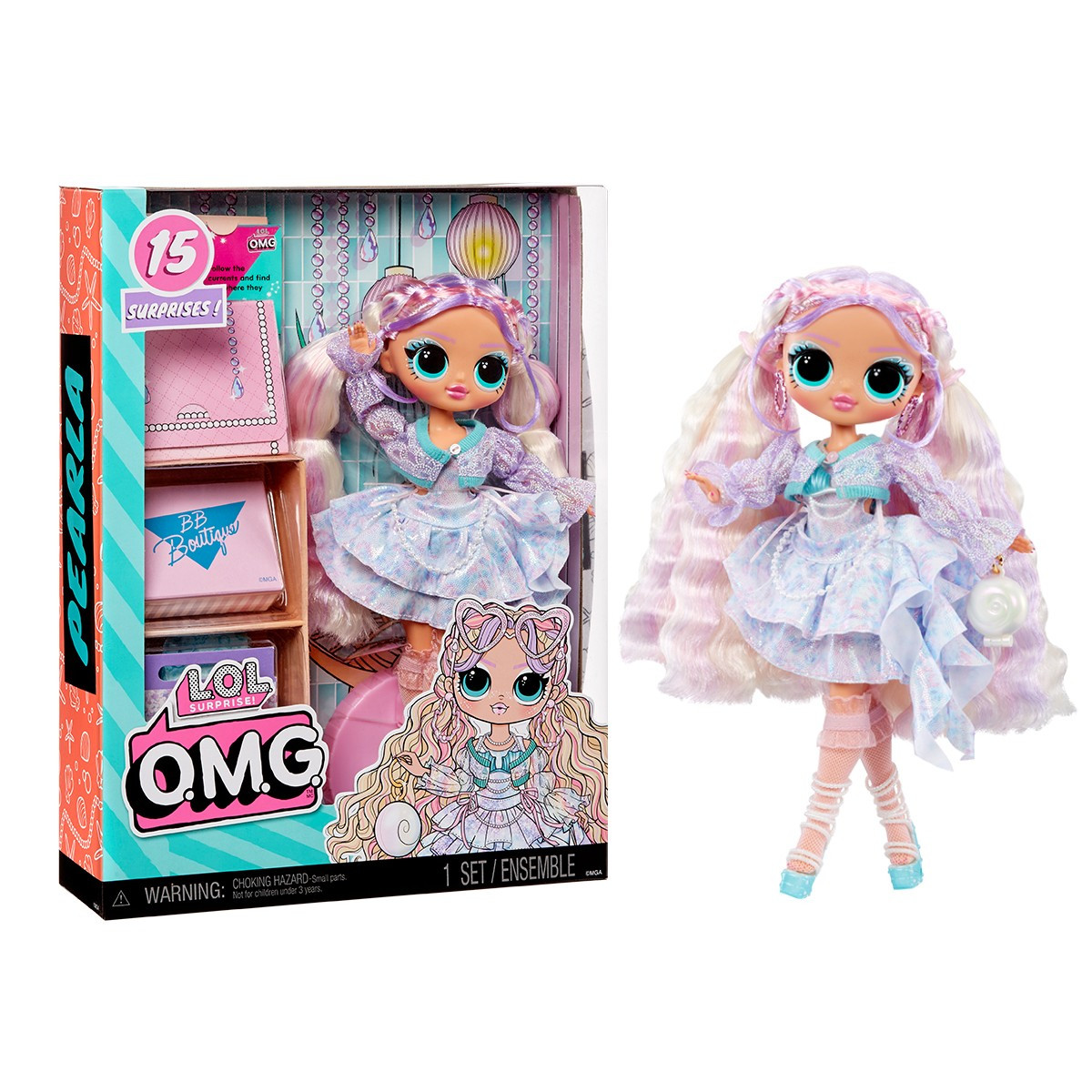 L.O.L. Surprise! O.M.G. S8 Жемчужинка LOL Surprise OMG Pearla 510390 ...