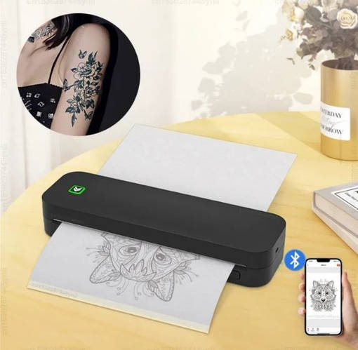 Тату трансферный термопринтер Marklife D210 Bluetooth/USB (ID ...