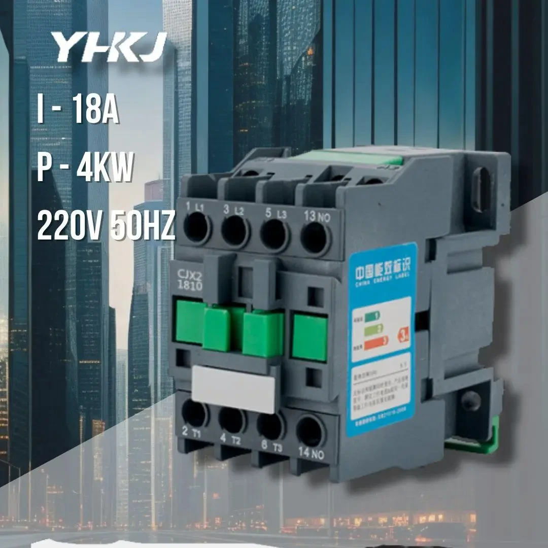 Пускатель электромагнитный CKC TINNER CJX2-1810, 18A, АС3, катушка 220В ... Пускатель электромагнитный CKC TINNER CJX2-1810, 18A, АС3, катушка 220В ...