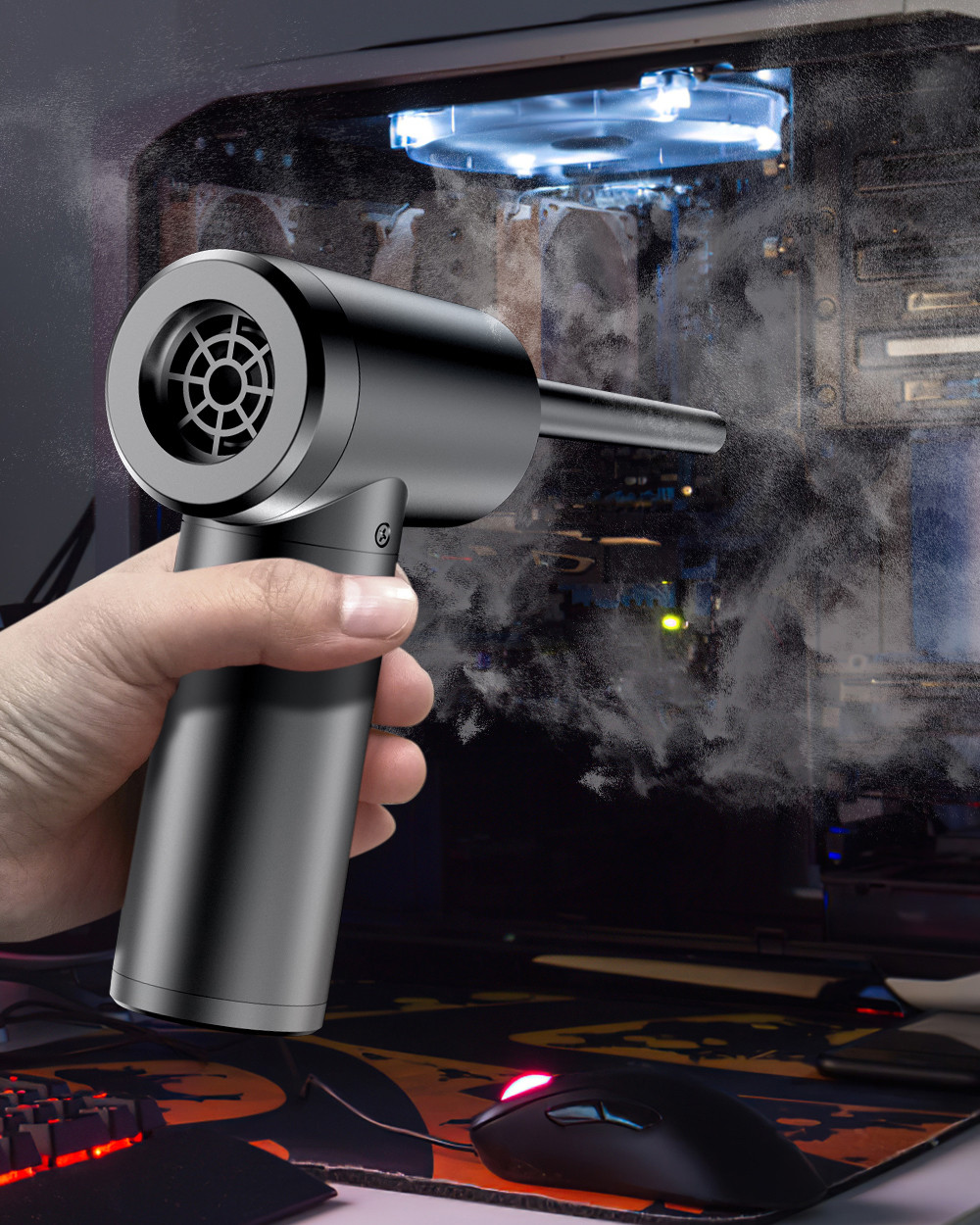 Домашний компрессор для продувки пк 100Вт, Портативный ручной ...