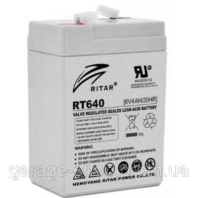Батарея к ИБП Ritar AGM RT645, 6V-4Ah RT640 garage, цена: 325 ₴, купить ...