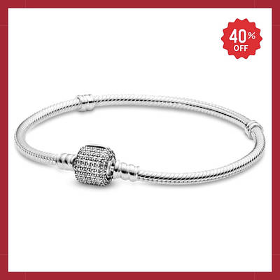 Серебряный браслет Pandorа 590723CZ, ціна: 3969 ₴, купити на Prom.ua