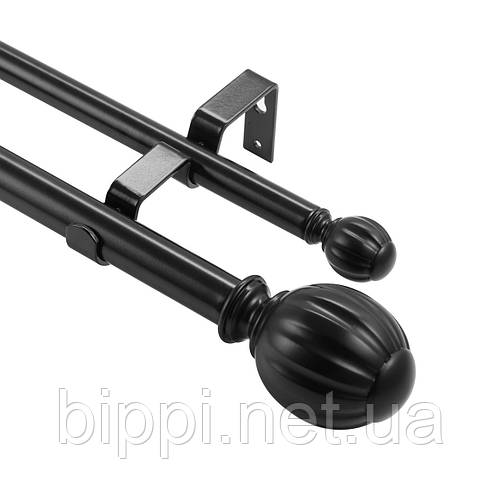 Карнизи для штор VEVOR Внутрішній бігунок 2 бігунка, 92-183 см Карнизи ...